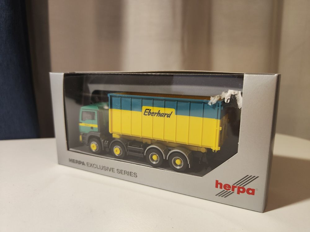 Lastwagen Eberhard MAN TGS WLF 1/87 Neu von Herpa (Neu (gemäss ...