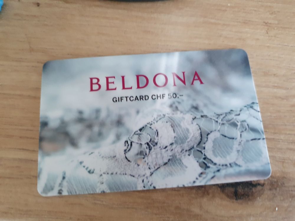 Beldona Gutschein Fr. 50,- (Gebraucht) in Widnau für CHF 40 – mit ...
