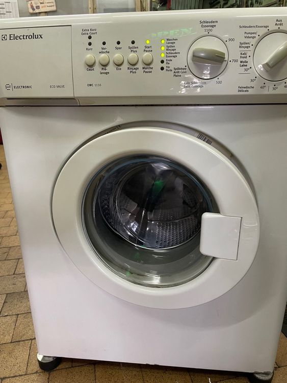 Elektrolux Waschmaschine 3kg EWC 1150 (Gebraucht) in Zürich für CHF 80 – nur Abholung auf ...
