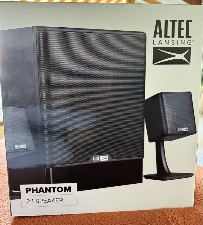 Altec Lansing Phantom 2.1 Lautsprecher - Top Zustand! (Neu (gemäss ...