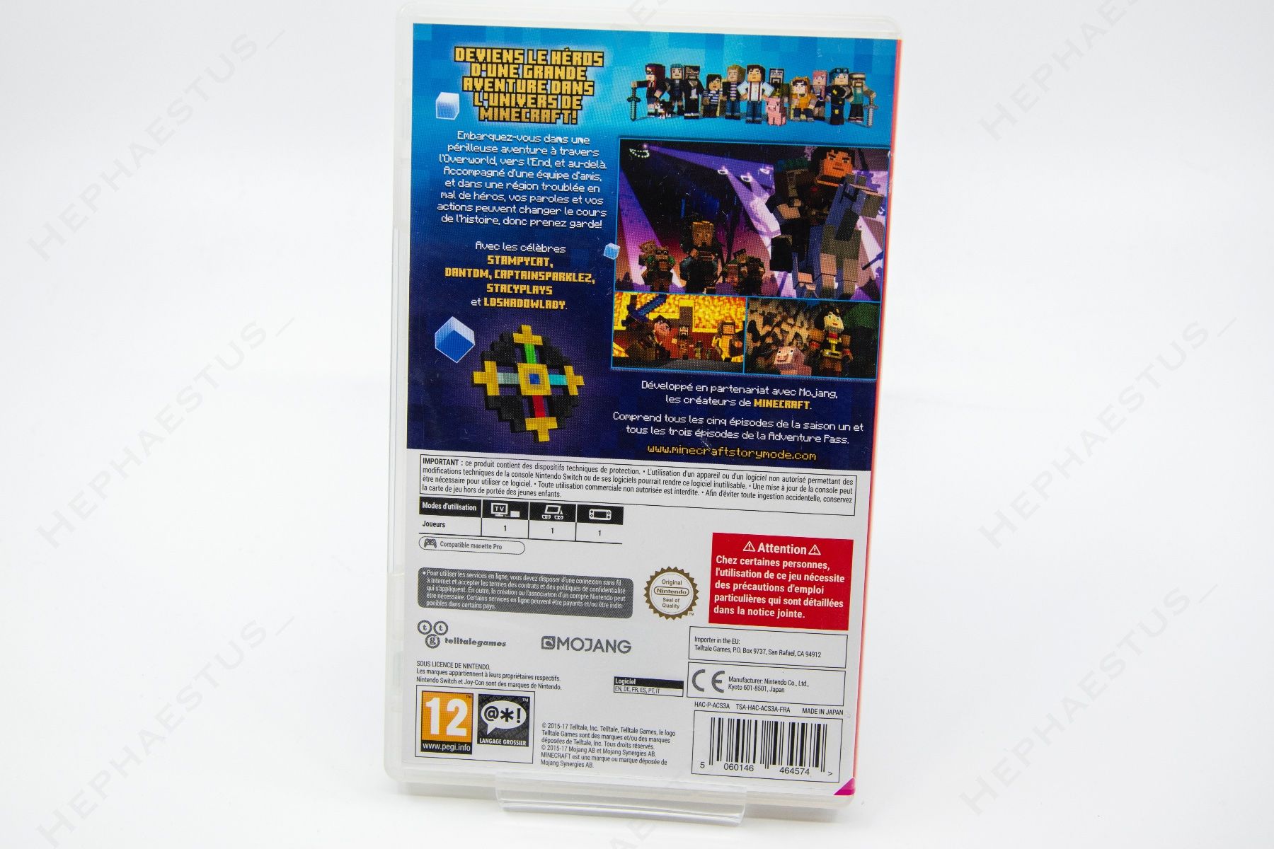 Minecraft: Story Mode - Das komplette Abenteuer NSW (Gebraucht) in ...