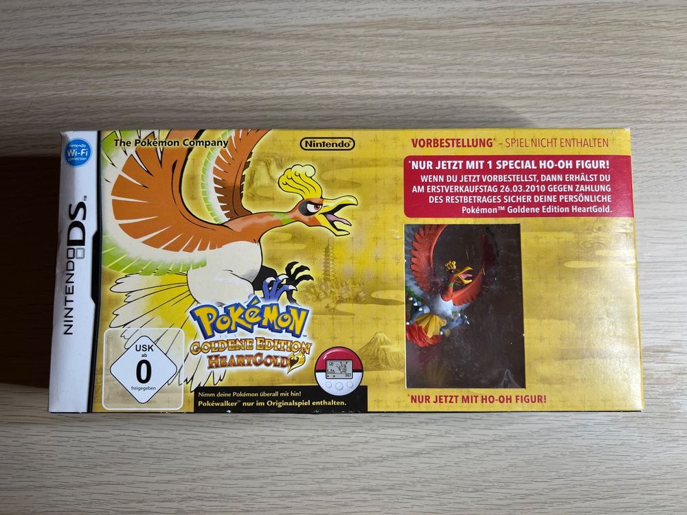 Nintendo DS Vorverkaufsbox Pokemon Goldene Edition | Kaufen auf Ricardo