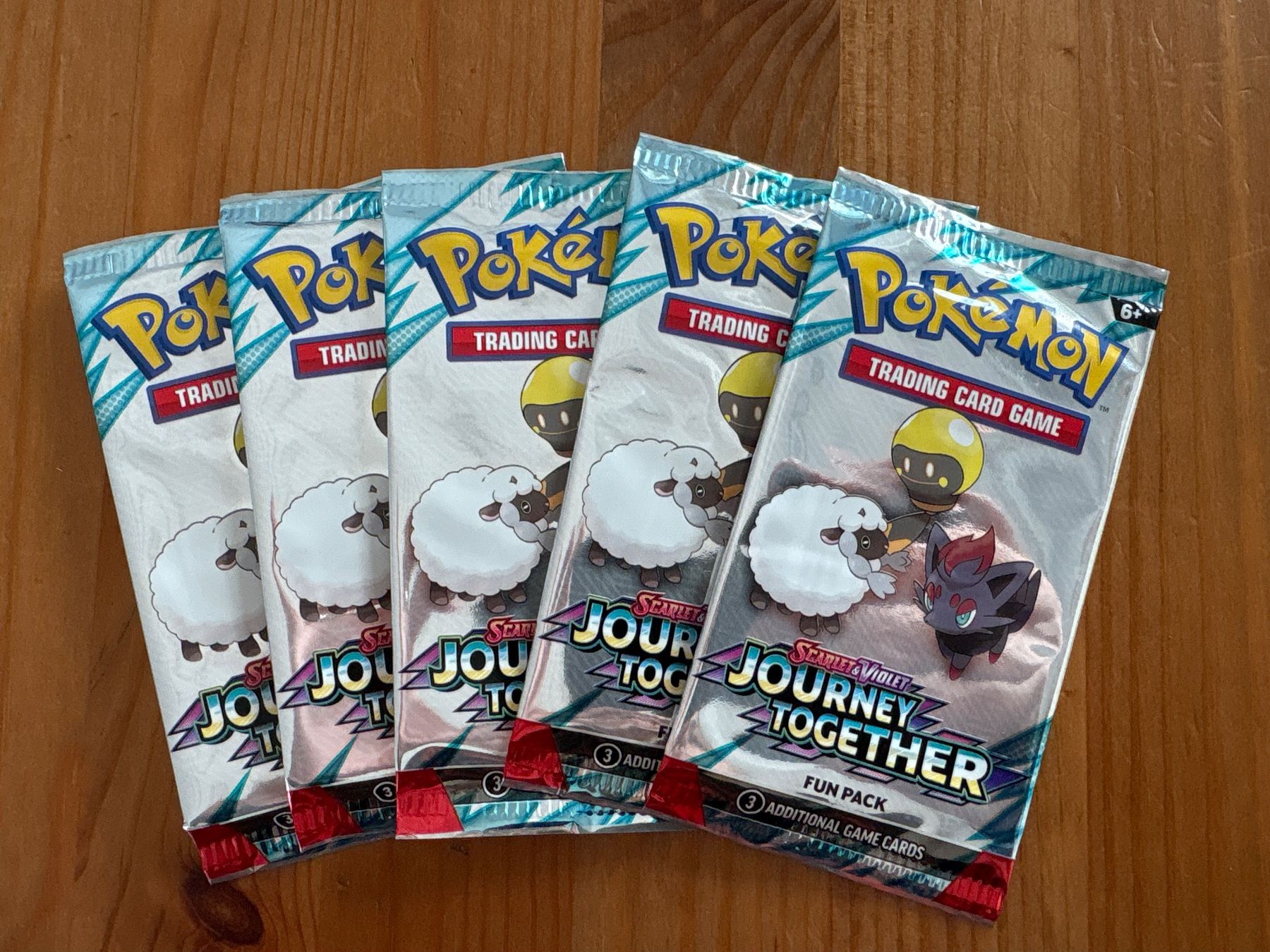 5Stk PokémonBooster: Scarlet&Violet Journey Together ENG OVP (Neu und ...