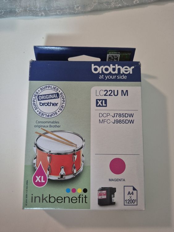 NEW Original Brother printer cartridge-all 4 colours C,Y,M,B (Neu und ...