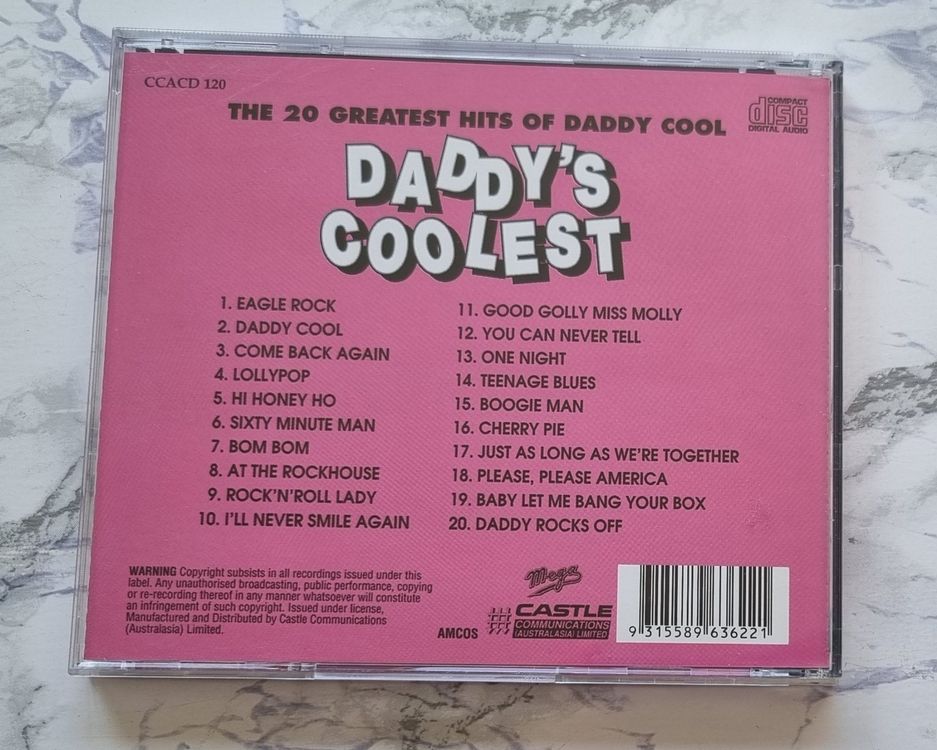 cd DADDY COOL - Daddy´s coolest - 20 greatest 1994 cd VG++ | Kaufen auf ...