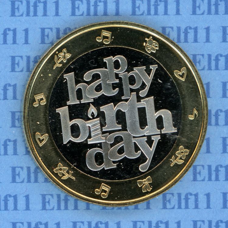 CHm Medaille Swissmint (2021) Geburtstag aus Münzsatz stgl (Neu (gemäss Beschreibung)) in Widnau ...