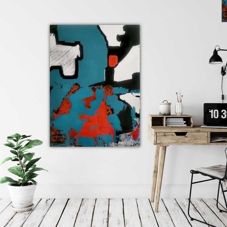 Abstrakte Malerei Original Gemälde | Kaufen auf Ricardo