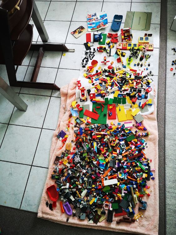(L73) 4.3 kg Lego Bausteine, Space Classic,auch neuere Lego | Kaufen auf Ricardo