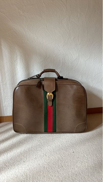 Elegante Vintage Gucci Reisetasche, Braun (Gebraucht) in Mägenwil für ...