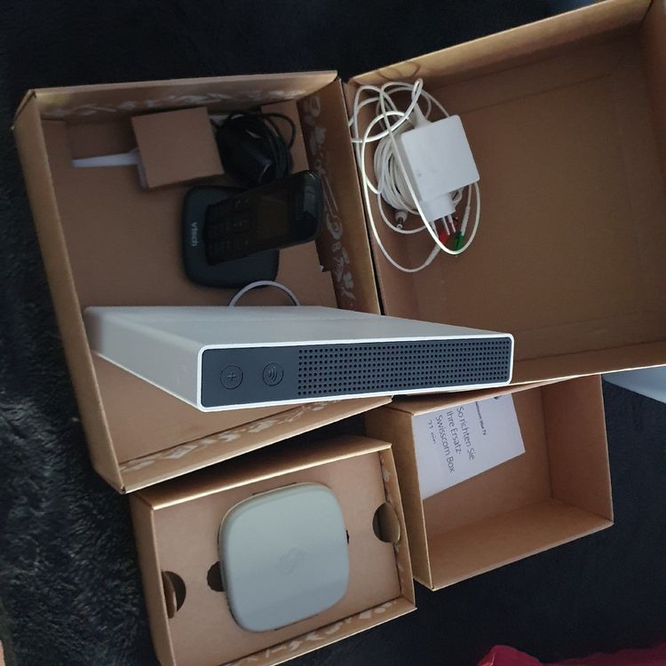 Swisscom Box 3 + TV Box +Telefon (Gebraucht) in für CHF 32 – mit ...