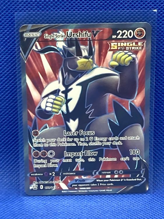 Pokemon Battle Styles / Single Strike Urshifu V 150 / 163 EN | Kaufen ...