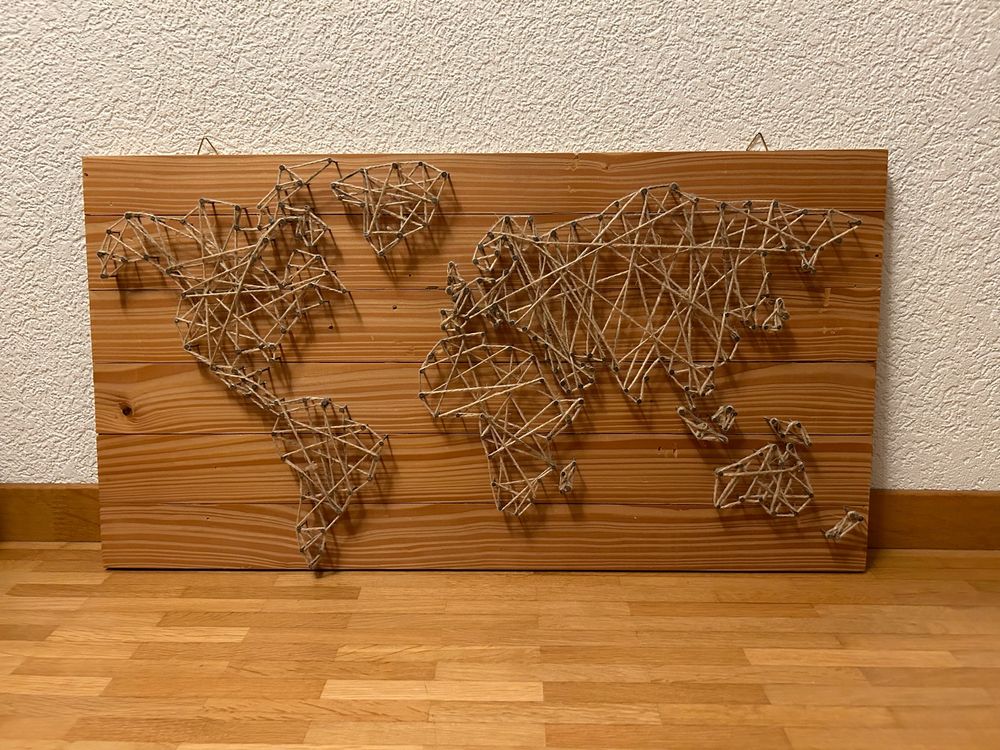 Bild Weltkarte (Gebraucht) in St. Gallen für CHF 5 – nur Abholung auf Ricardo kaufen