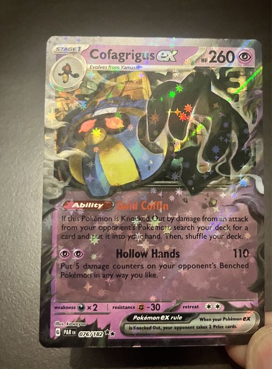 Carte Pokémon COFAGRIGUS par 076 | Kaufen auf Ricardo