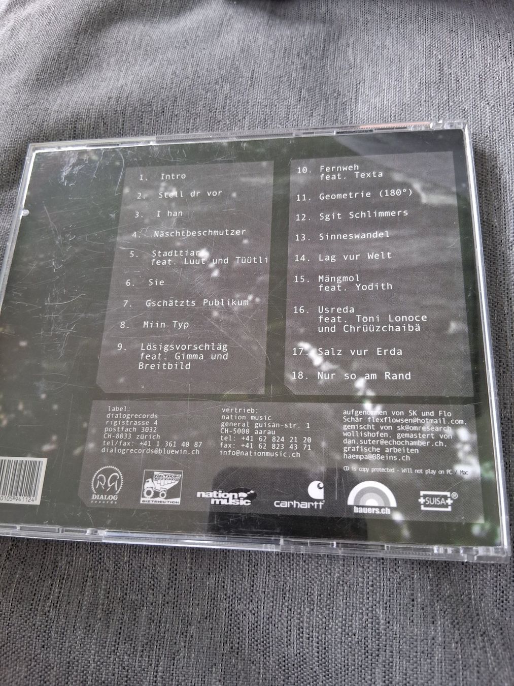 SEKTION KUCHIKÄSCHTLI NUR SO AM RAND CD (Gebraucht) in Wetzikon ZH für CHF 2 – mit Lieferung auf ...