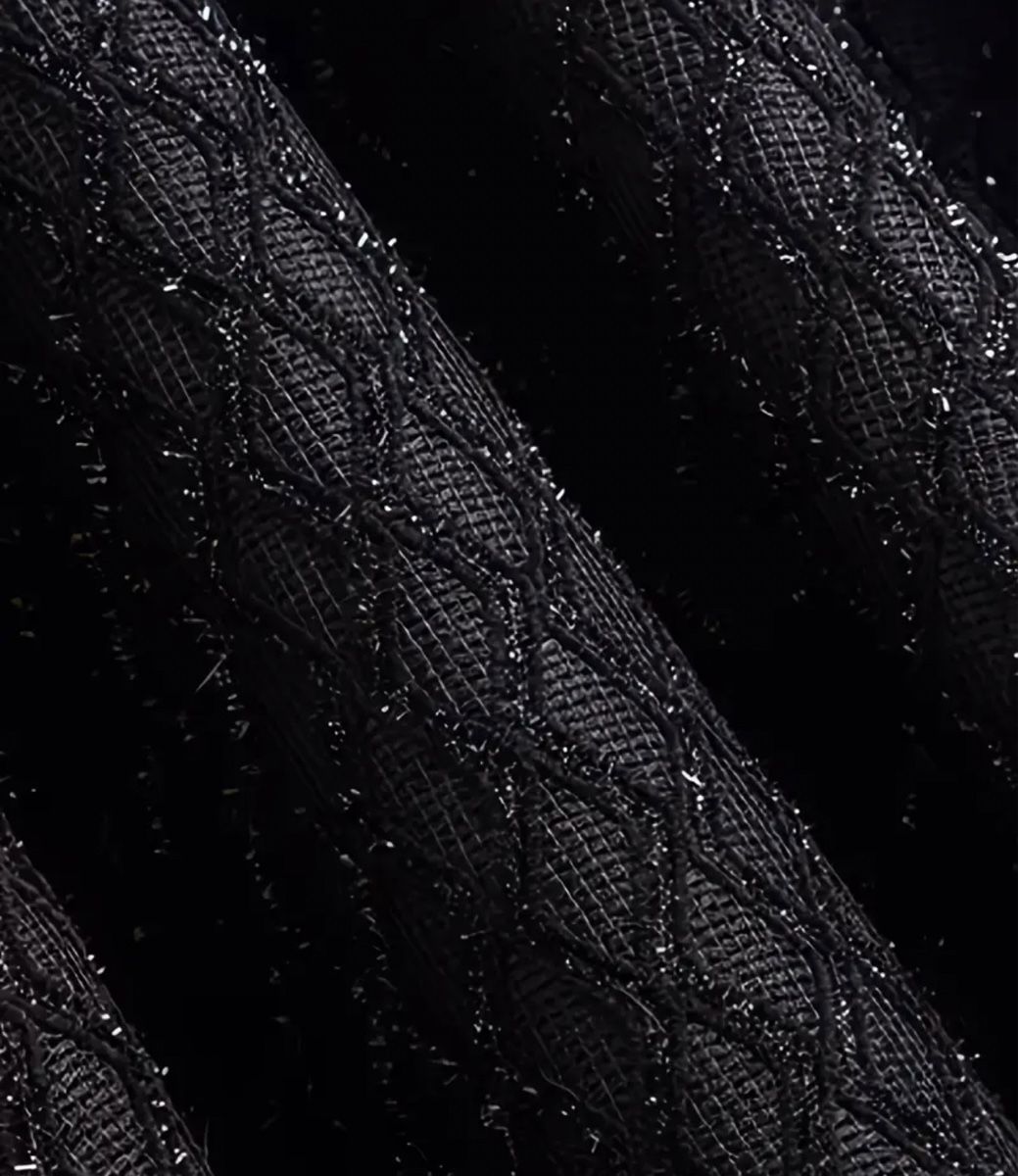 Gonna lunga nera elegante,Lurex -per feste-S/Mnuovo (Nuovo e nell ...