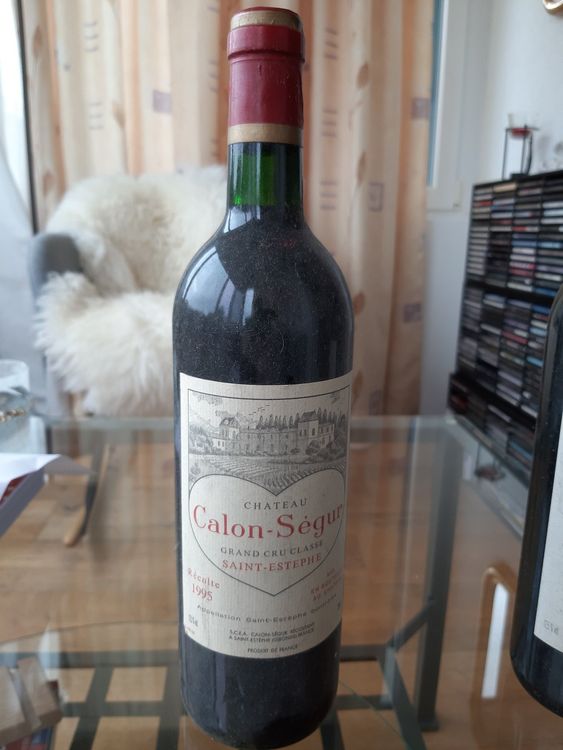 Chateau Calon-Ségur 1995 (Neu (gemäss Beschreibung)) in Allschwil für ...