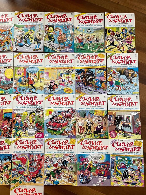 29 x Clever & Smart Comic, Erstausgaben (Gebraucht) in für CHF 60 – mit ...