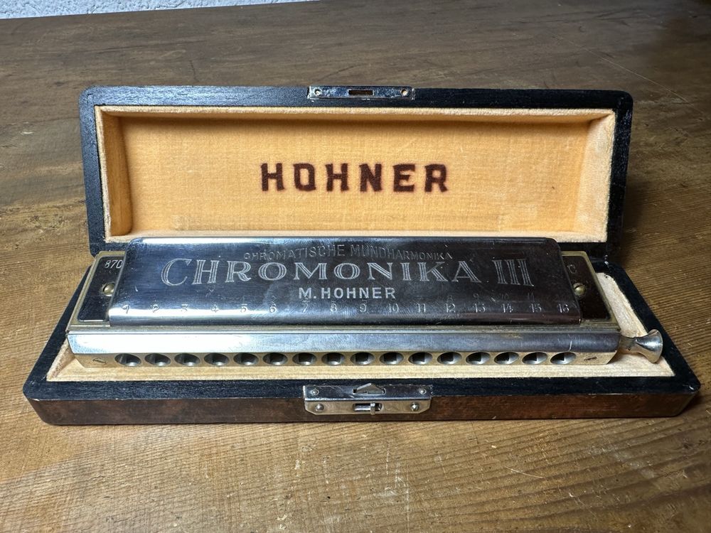 Harmonica Hohner Chromonika III vintage (Gebraucht) in Estavayer-le-Lac ...