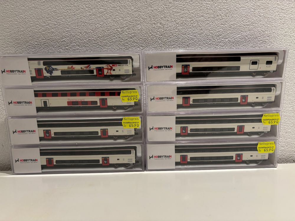 Hobbytrain IC 2020 Dosto SpurN 8Teilig (Neu (gemäss Beschreibung)) in ...