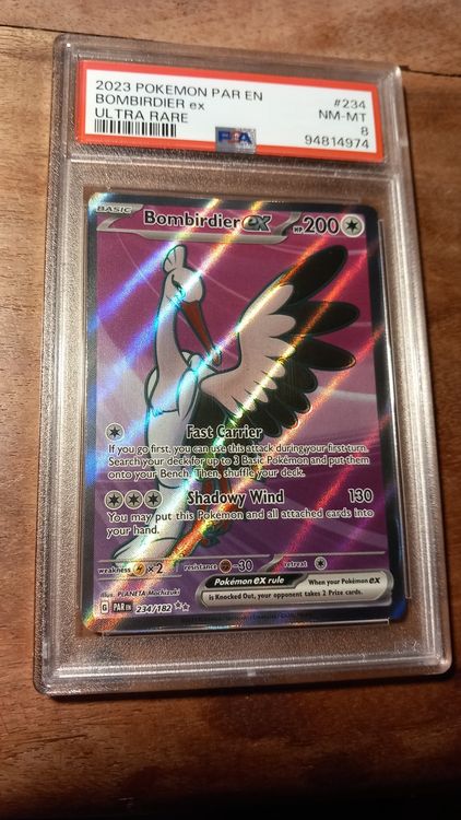 Bombardier ex Holo, Paradox Rift (2023), PSA 8 (Gebraucht) in Peseux ...