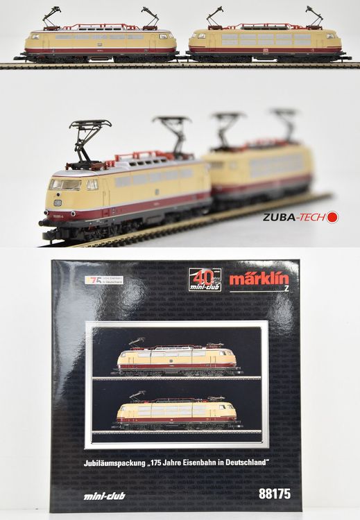 Märklin mini Club 88175 E-Lok Doppelpack BR 103 DB Spur Z OV | Kaufen auf Ricardo