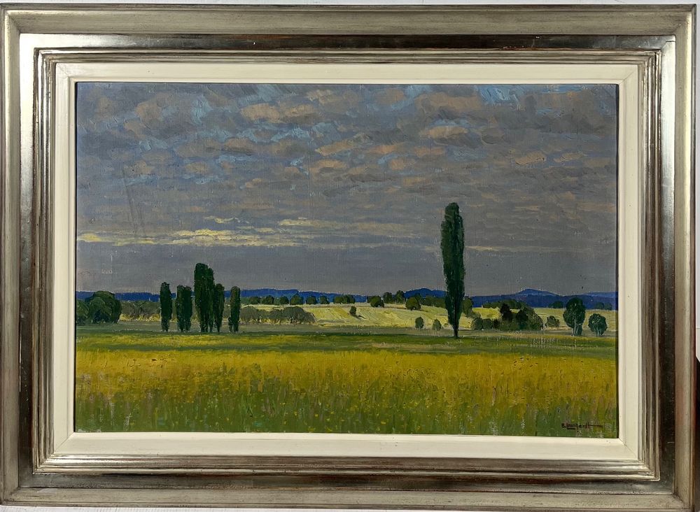 B. Leonhardt (XX) Grosse Landschaft Gemälde | Kaufen auf Ricardo