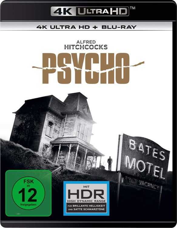 Psycho (1960) 4K UHD+BD/UNCUT/Hitchcock/Anthony Perkins (Neu (gemäss Beschreibung)) in ...
