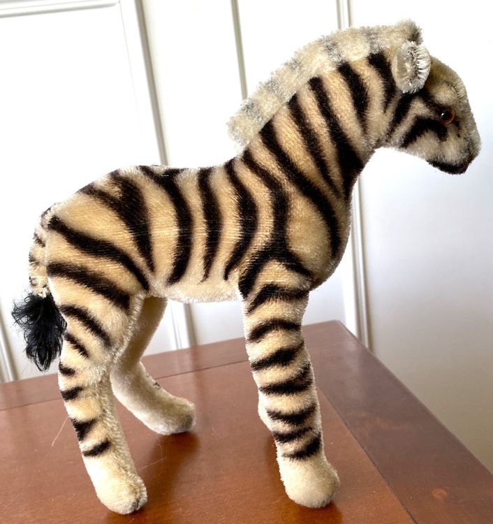 Rarität antikes Original Steiff ZEBRA aus Sammlung 1950 Neuw | Kaufen ...