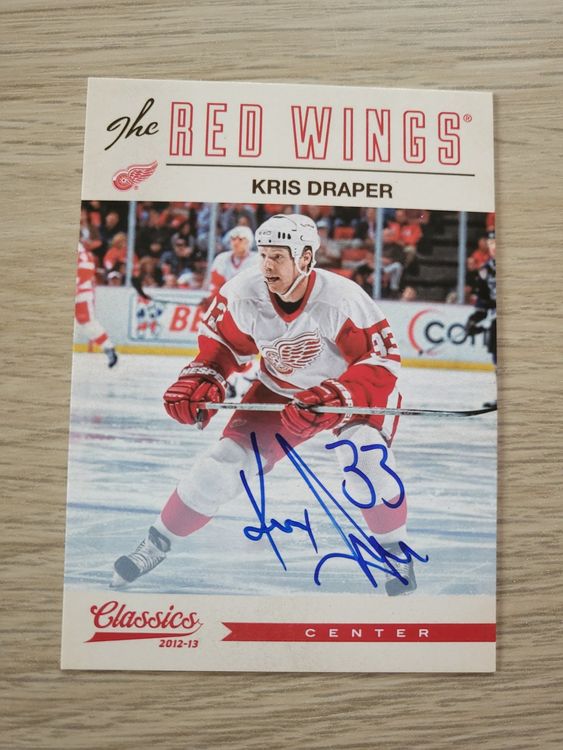 KRIS DRAPER PANINI CL.SIGNATURES 2012/13 (Gebraucht) in Boltigen für ...