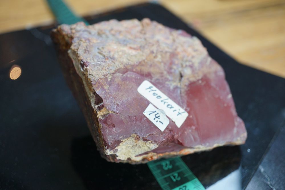 Mookait Rot Seltene Farbe Roh Schleifwürdig ab 1.- (Neu und ...