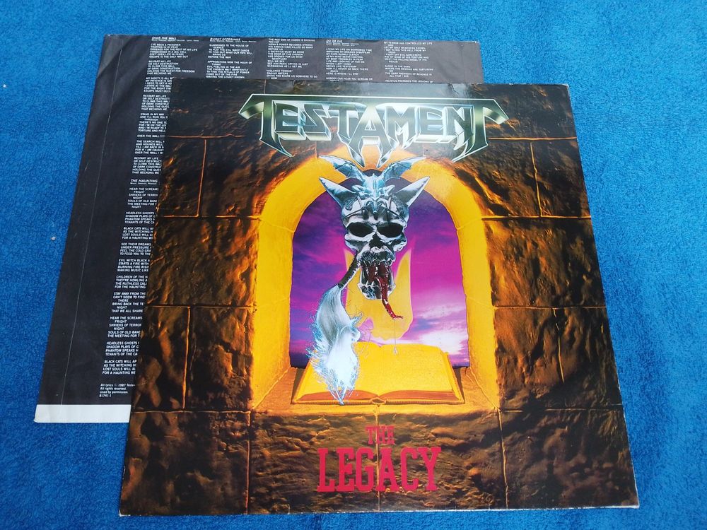 TESTAMENT - the legacy 12" FIRST PRESS +OIS (Gebraucht) in Schaan für ...