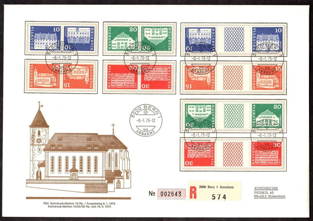 Grossbrief, Kehrdrucke | Kaufen auf Ricardo