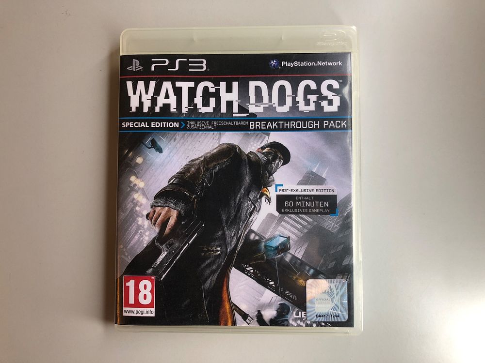 Watch Dogs - Watchdogs - PS3 (Gebraucht) in St.gallen für CHF 4 – mit ...