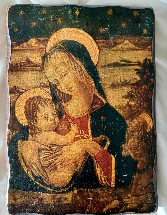 IKONE. Heiligenbild. Maria mit Kind. | Kaufen auf Ricardo