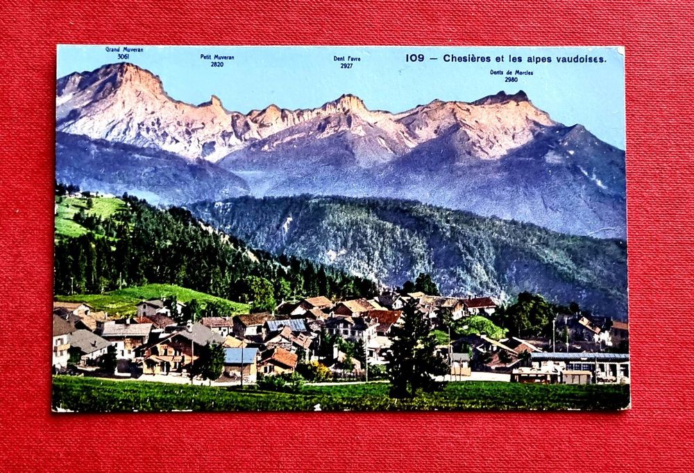 Chesieres - Village - Bahnhof - Gare - Chemin de fer (Gebraucht) in Rothrist für CHF 6.5 – mit ...