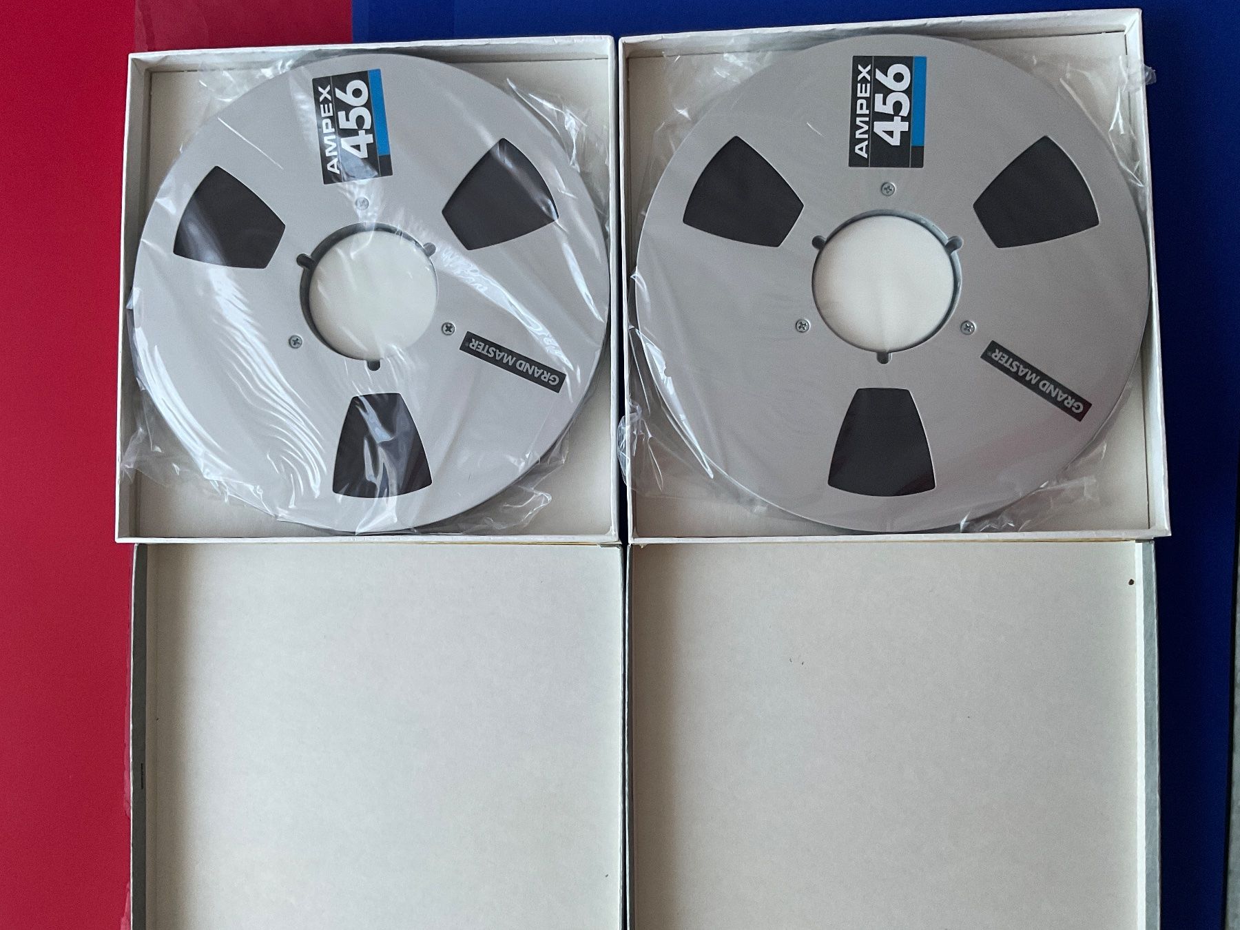 2X AMPEX GRAND MASTER 456 für Studer,Otari, Nagra (Gebraucht) in ...