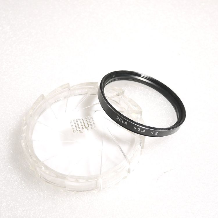 Hoya 46mm +2 Makro Filter / filtre macro. Japan. (Gebraucht) in Egg b ...