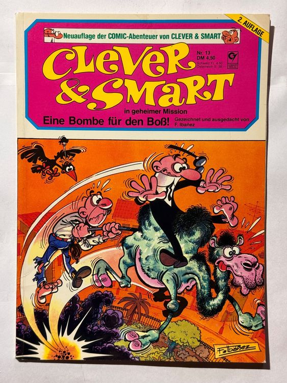 Clever & Smart Comic, Eine Bombe für den Boss, Top Zustand! (Gebraucht ...