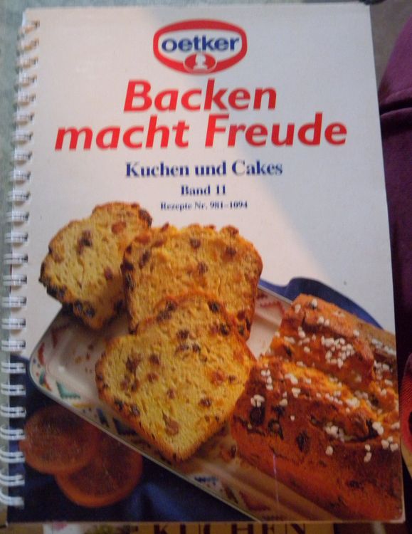 Oetker: Backen macht Freude - Kuchen & Cakes, Band 11 (Gebraucht) in ...