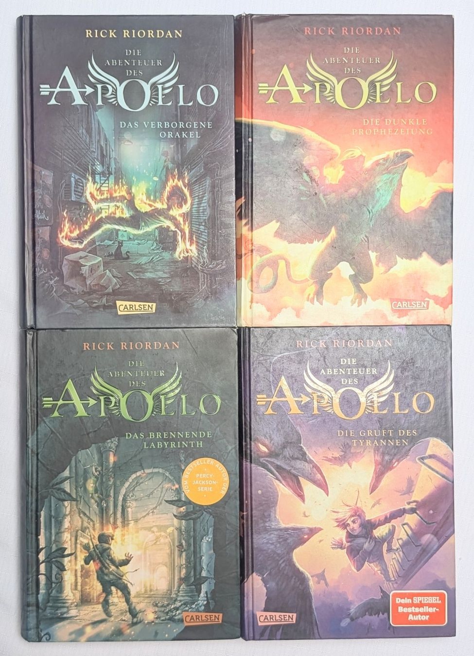 Die Abenteuer des Apollo Band 1-4 - Rick Riordan (Neu (gemäss ...