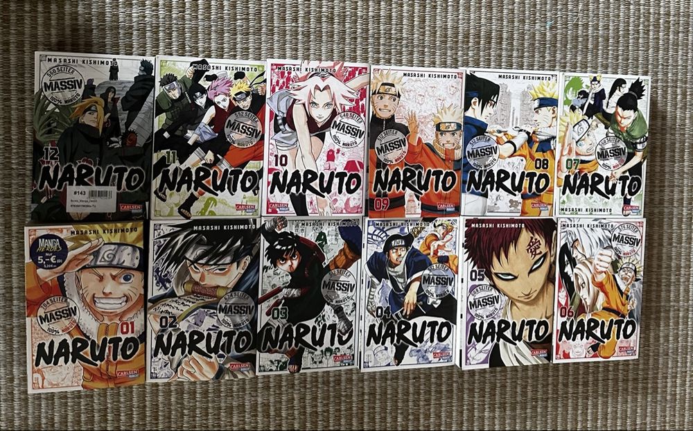 Naruto Manga Band 1-12, (Gebraucht) in winterthur für CHF 70 – mit ...