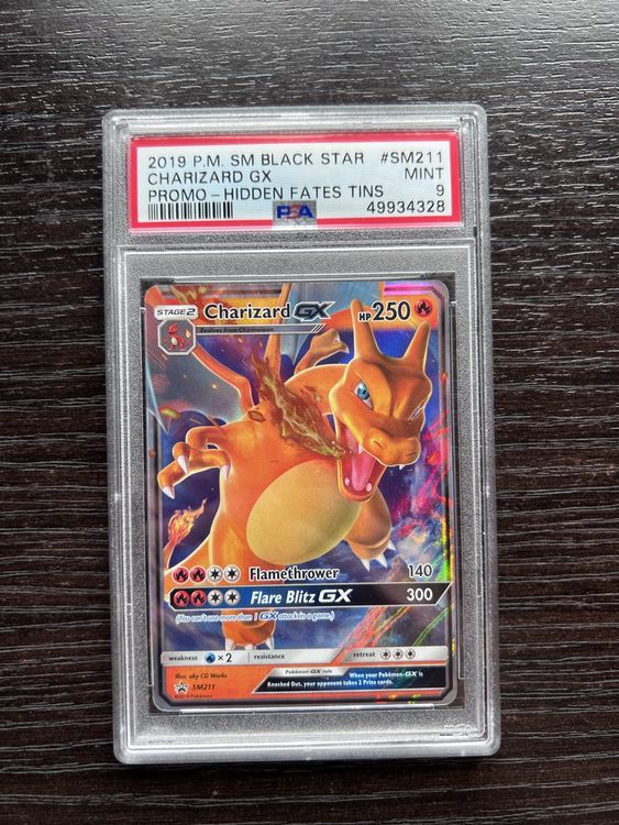 Charizard GX - SM211 - Promo - PSA (Gebraucht) in Leibstadt für CHF 110 ...