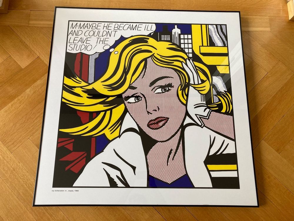 ROY LICHTENSTEIN -1 X 1 Meter- (Gebraucht) in Zürich für CHF 170 – nur ...