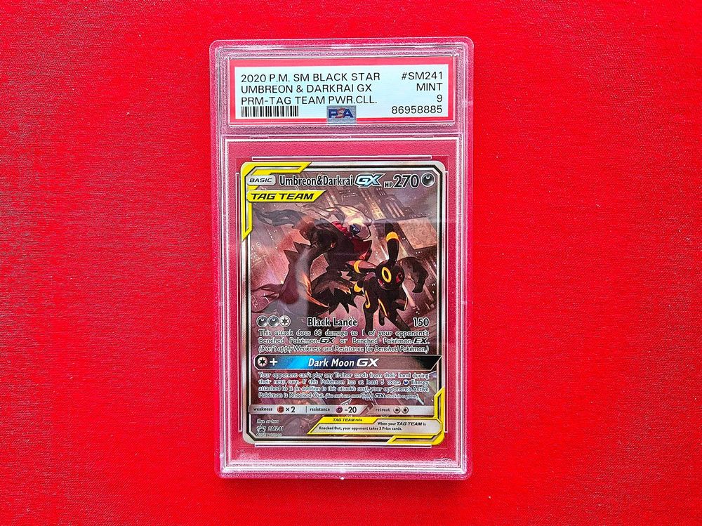 ⚫Umbreon & Darkrai GX SM Promo Tag Team (PSA 9)⚫ ab CHF 1 (Gebraucht ...