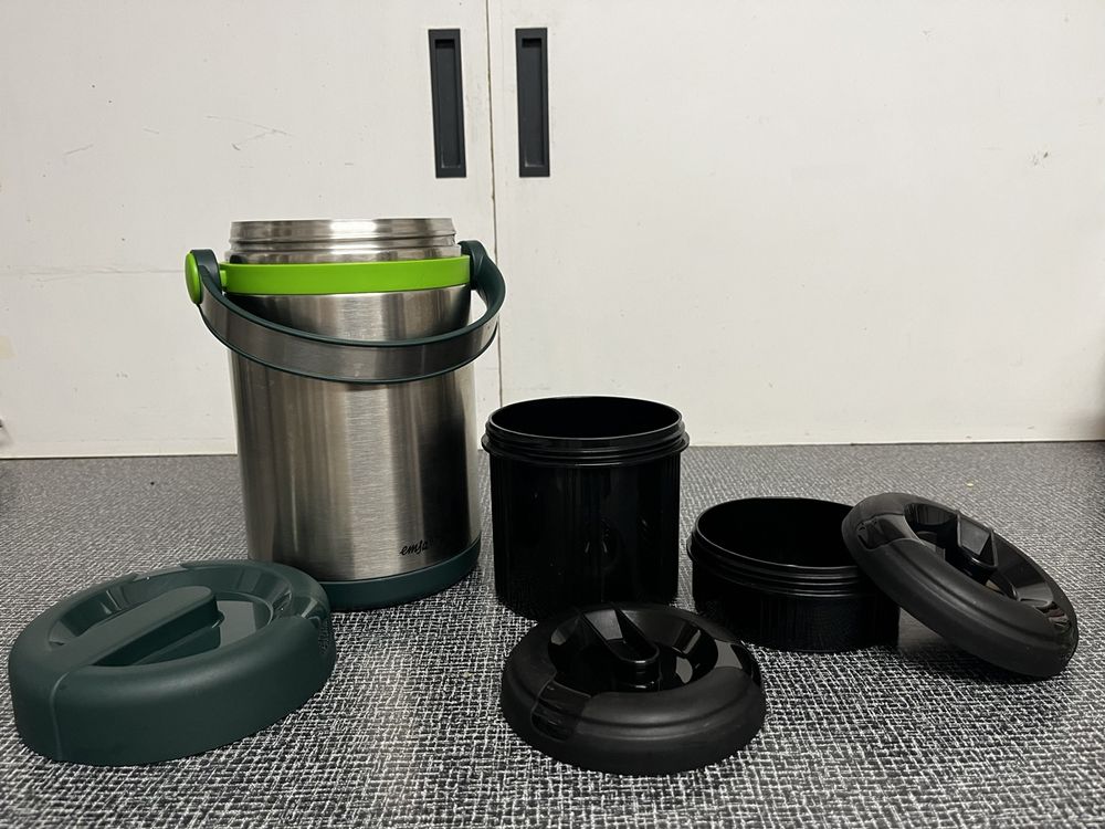 EMSA Isolier-Speisegefäss / Thermobehälter mit Zubehör (Gebraucht) in ...