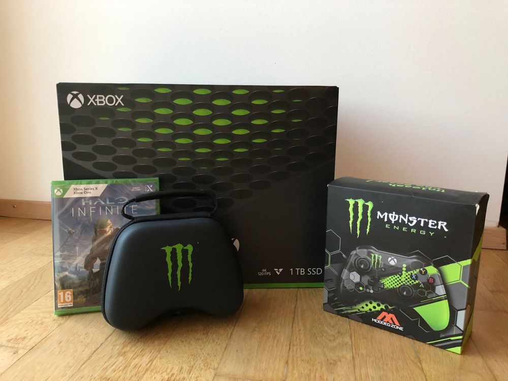 Xbox Series X - Halo Monster Energy Bundle (Neu (gemäss Beschreibung ...