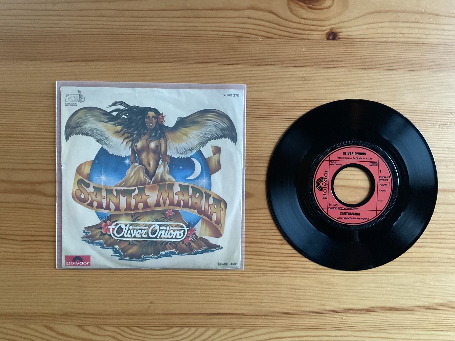 Single 7’’ - Oliver Onions / Santa Maria (D'occasion) à Ocourt pour CHF ...