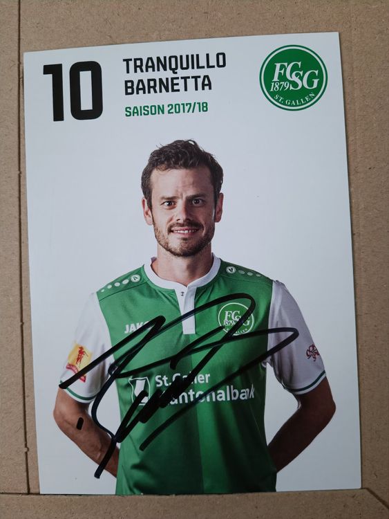 Tranquillo Barnetta - handsigniert (Gebraucht) in Menziken für CHF 5 ...