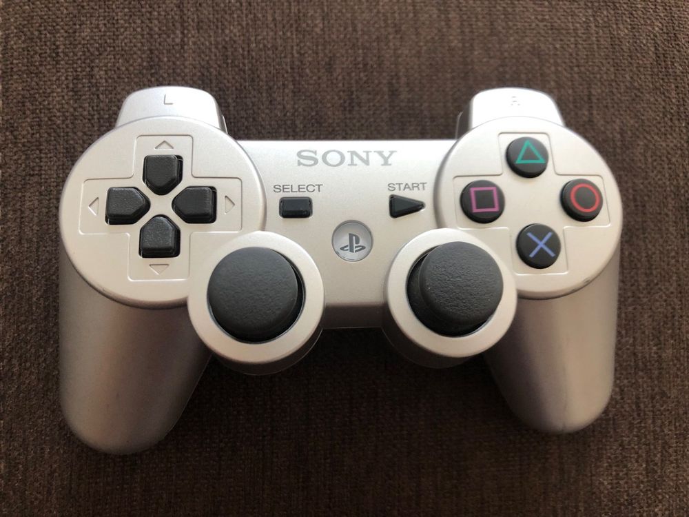 Sony Sixaxis Dualshock 3 Controller (PS3) Silber | Kaufen auf Ricardo