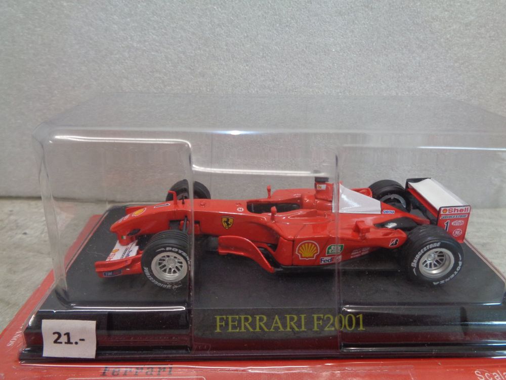 1:43 Altaya F1 Formel 1 Ferrari F2001 Michael Schumacher | Kaufen auf ...